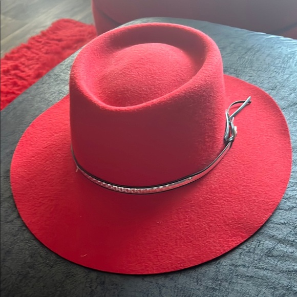 Dorfman Pacific | Accessories | Dorfman Pacific Red Fedora Stock ...